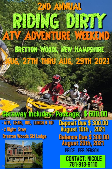 ATV Getaway | PosterMyWall
