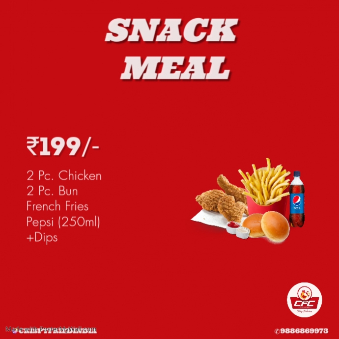 Snack Meal | PosterMyWall