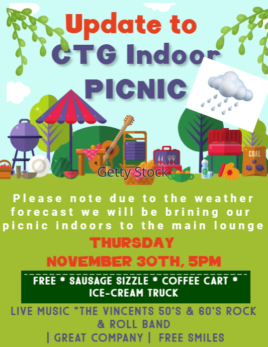 picnic day, picnic party,event | PosterMyWall