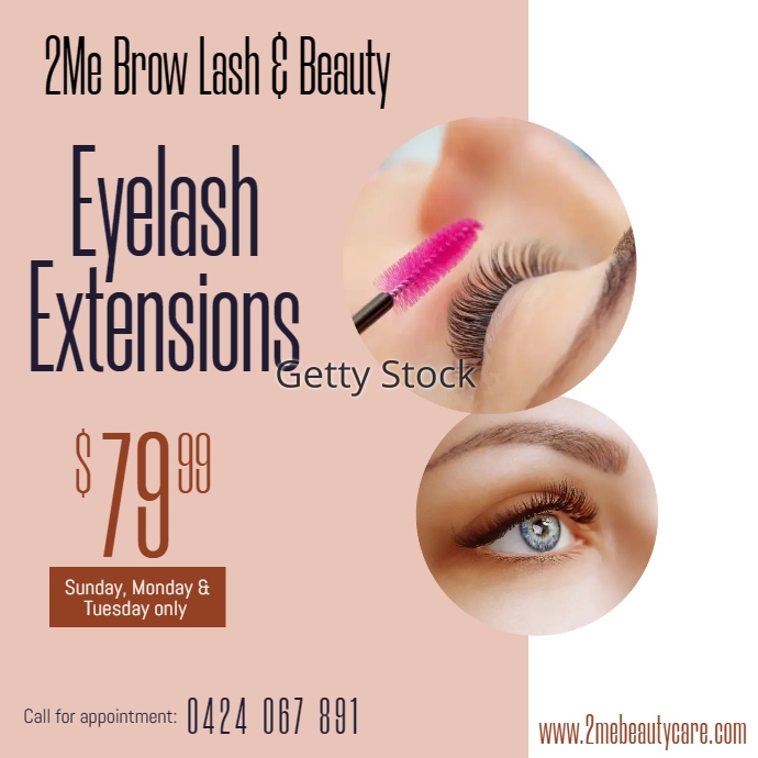 Eyelash Extension Services | PosterMyWall