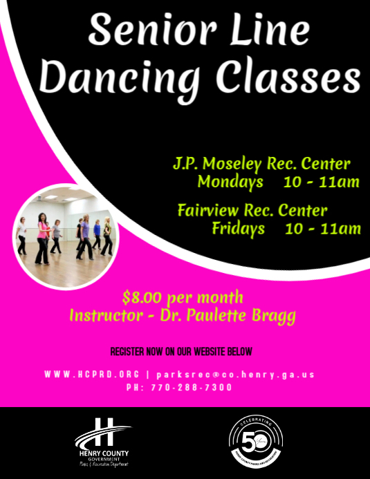 Fairview Sr Line Dancing | PosterMyWall