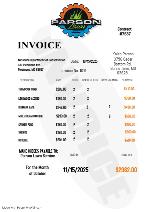 Invoice | PosterMyWall