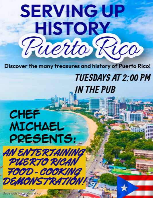 Discover Puerto Rico | PosterMyWall