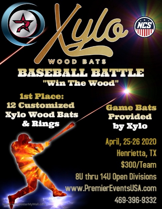 Copy of 2020 xylo Baseball Tournament | PosterMyWall