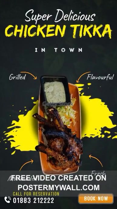 Restaurant Instagram Reels Promotion (2) | PosterMyWall