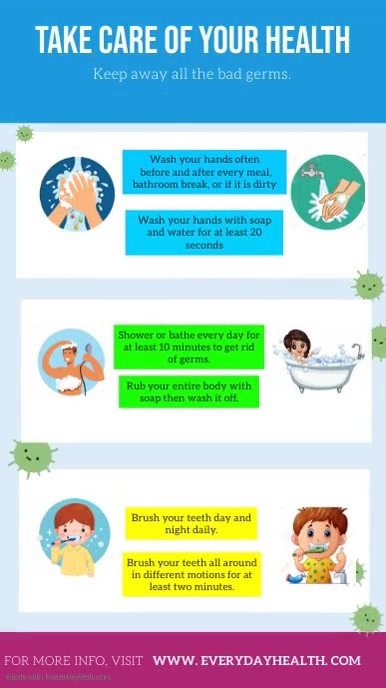 Take Care of your Health | PosterMyWall