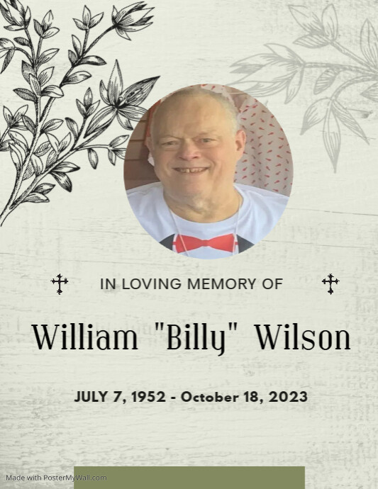 Gray Obituary Flyer Template | PosterMyWall