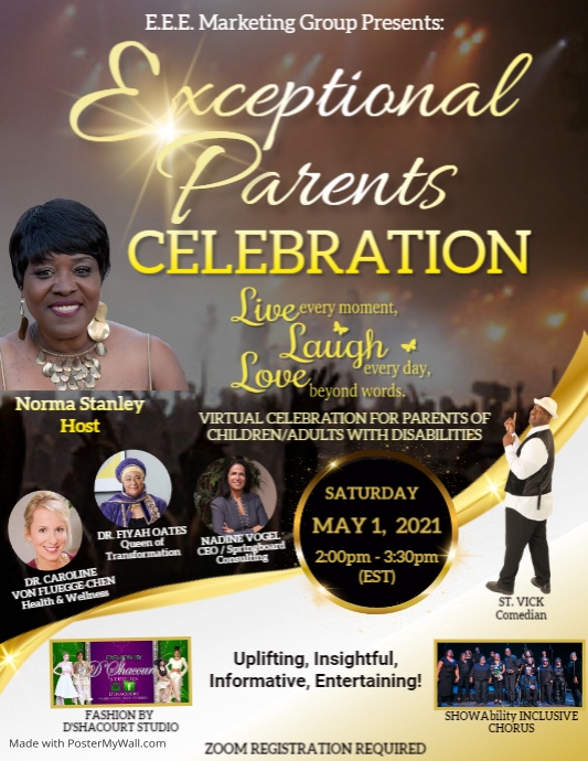 Copy of Facebook Post 2Exceptional Parents Celebration Flyer | PosterMyWall