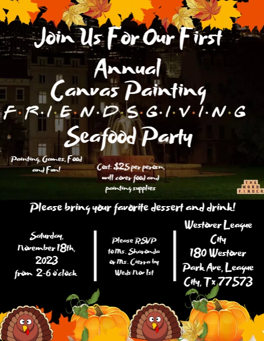 Copy of Friendsgiving | PosterMyWall