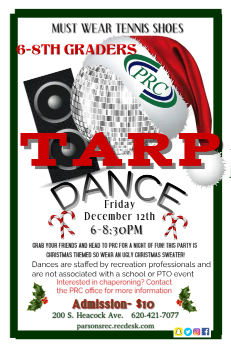 Copy of TARP Dance | PosterMyWall