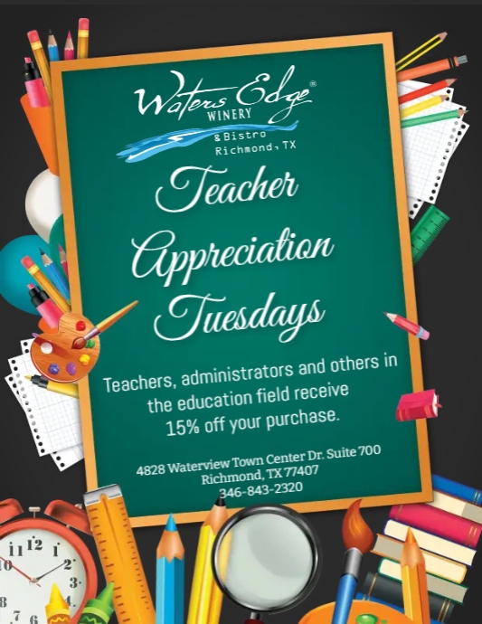 Teacher Appreciation Tuesdays Fall 22 | PosterMyWall