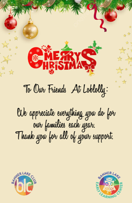 COMPANY MERRY CHRISTMAS END YEAR GREETINGS | PosterMyWall