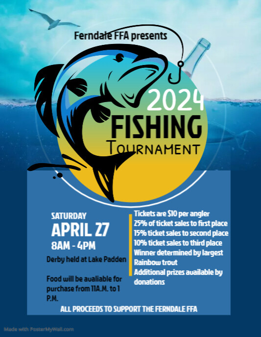 Fishing Tournament Flyer | PosterMyWall