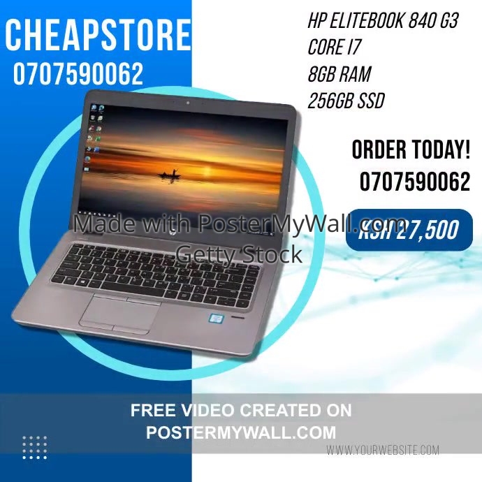 Laptop Computer Sale Offer Square Video | PosterMyWall