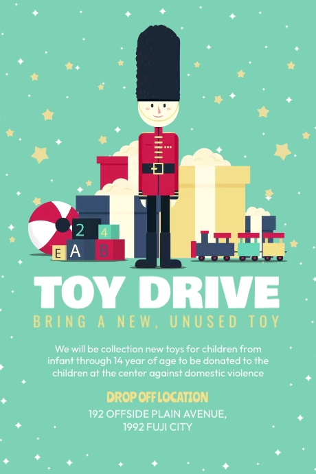 Toy Drive Campaign | PosterMyWall