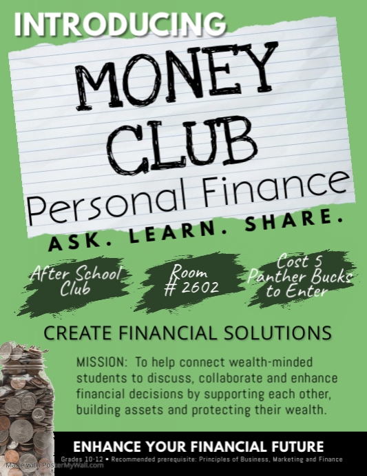 Copy of Copy of Personal Finance Workshop Flyer | PosterMyWall
