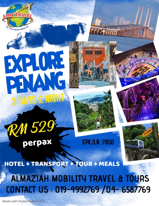 EXPLORE PENANG | PosterMyWall