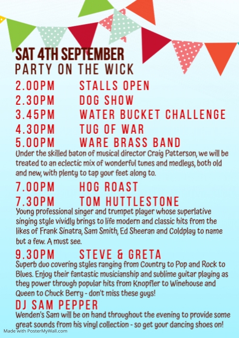 Village Party Details 1 | PosterMyWall