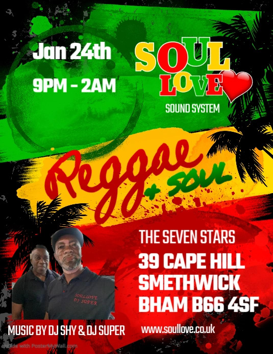 Reggae Fever Flyer | PosterMyWall