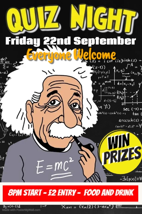 Bar Pub Quiz Trivia Night Poster Template | PosterMyWall