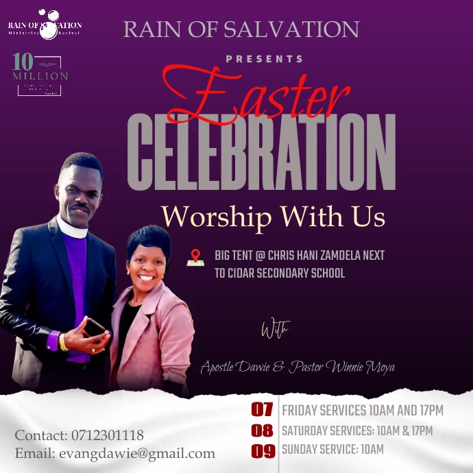 Easter conference | PosterMyWall