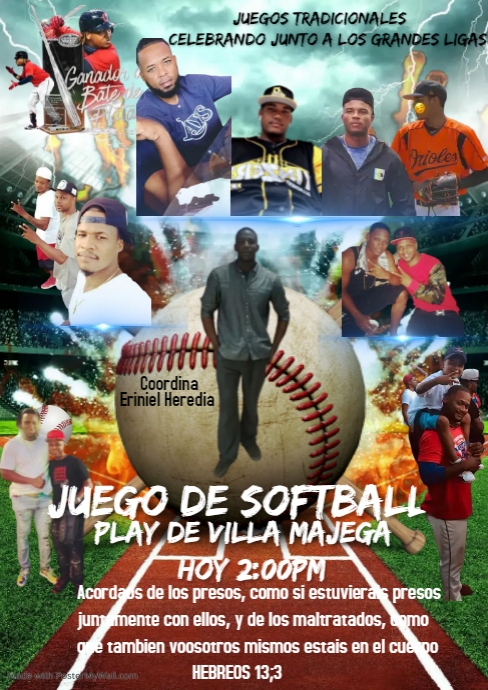 Copy of Copia de BASEBALL | PosterMyWall