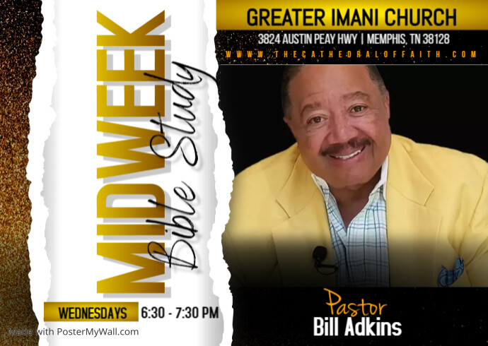 midweek bible study | PosterMyWall