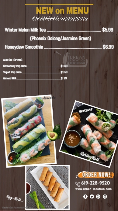 Copy of Restaurant Social Media Post | PosterMyWall