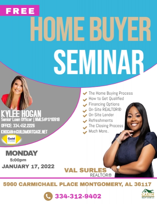 Copy of First Time Home Buyer Seminar Flyer | PosterMyWall