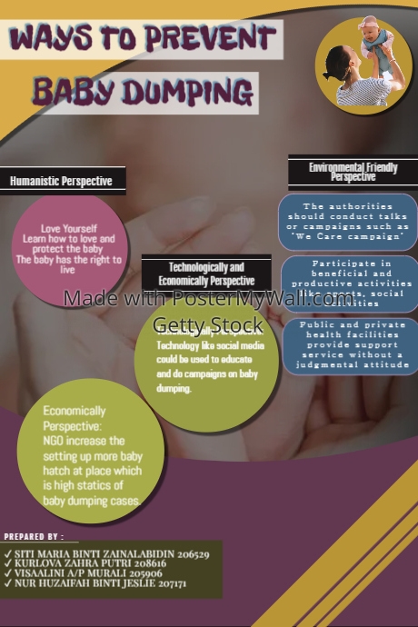 Copy of Baby dumping | PosterMyWall