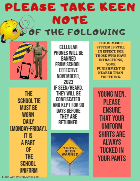 Green Class Rules Chart Poster Template Printable | PosterMyWall