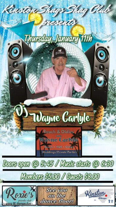 2024-01-11 Wayne Carlyle 1 | PosterMyWall