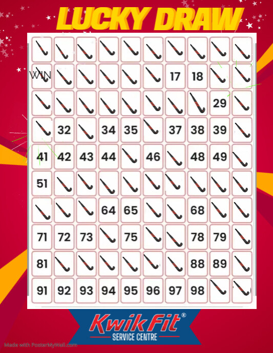 Copy of Lucky Draw Flyer (1) | PosterMyWall