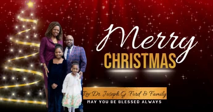 online church christmas cards free template | PosterMyWall