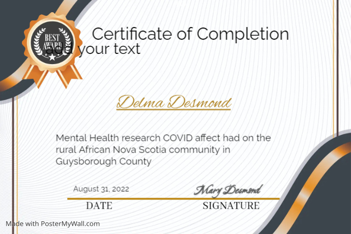 certificate design | PosterMyWall