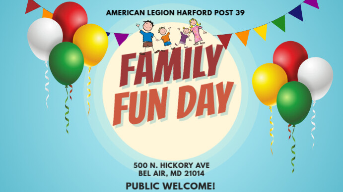 Community Festival Family Event Invitation Poster Template | PosterMyWall