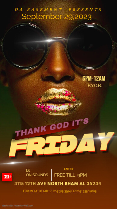 tgif night (4) | PosterMyWall