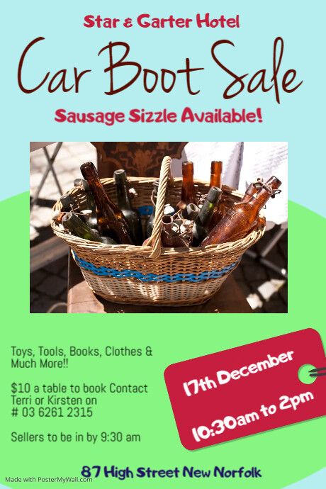 Car Boot Sale Flyer Template | PosterMyWall