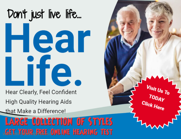 Hearing Aids Poster | PosterMyWall