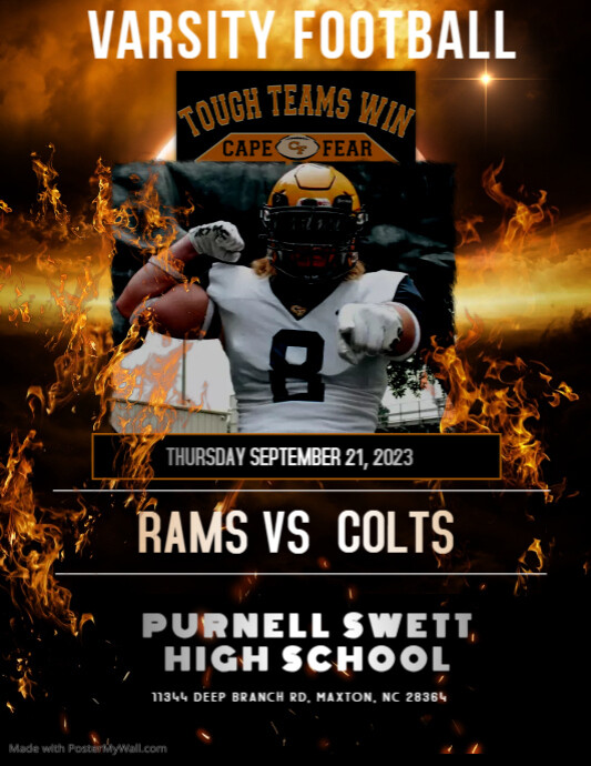 Nfl flyer | PosterMyWall