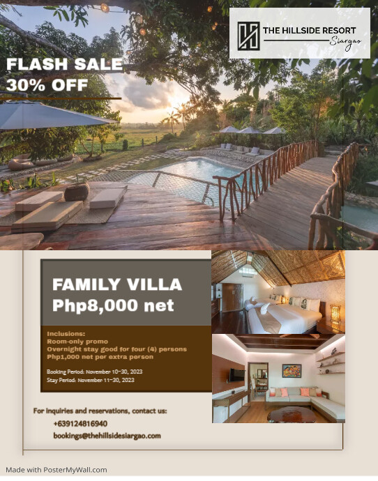 Hotel and restaurant Booking services | PosterMyWall