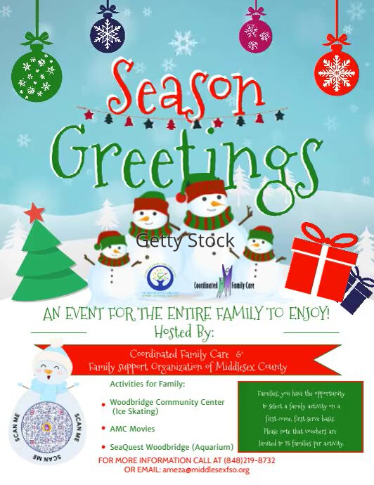 Season Greetings with CMO and FSO | PosterMyWall