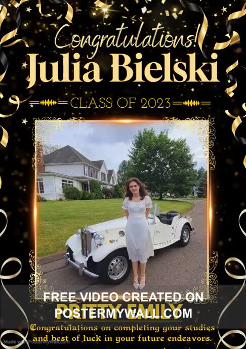 Copy of graduation | PosterMyWall