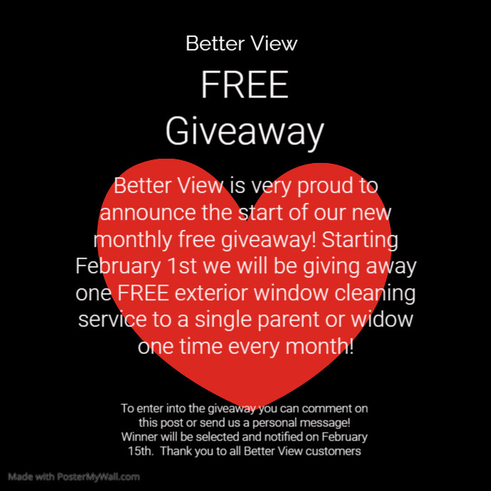 Feb FB giveaway post | PosterMyWall