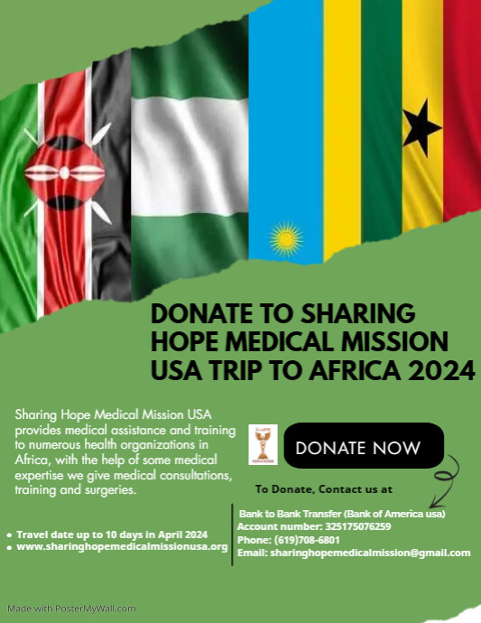 Blue & White Kids Orphanage Fundraising Flyer | PosterMyWall