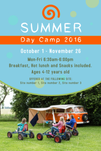 Summer Camp Poster Template | PosterMyWall