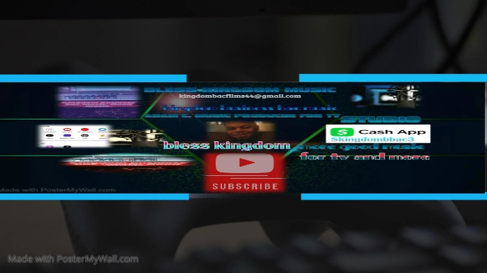 YouTube Gaming Cover Art Template | PosterMyWall