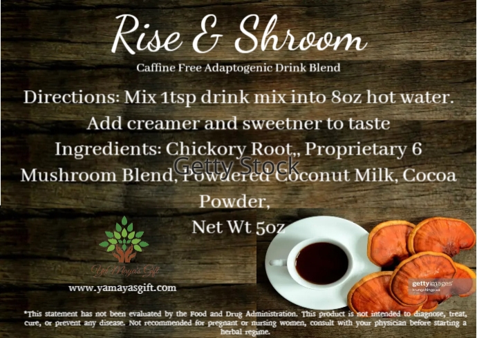 rise & shroom | PosterMyWall