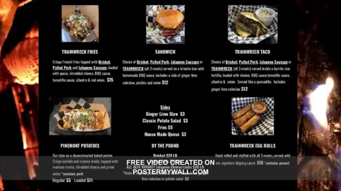 Vending Menu | PosterMyWall