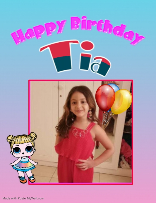 Copy of Copy of LOL Surprise photo frame poster | PosterMyWall